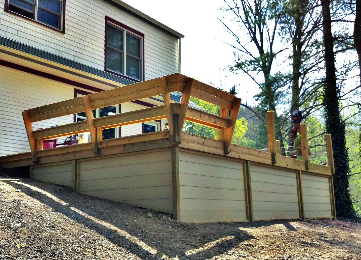 Wood Deck Builders Asheville Deck Builders